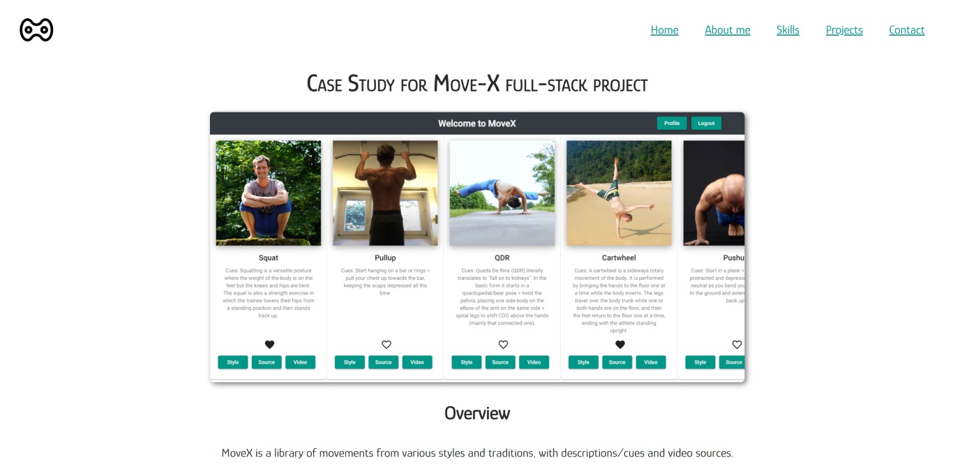 MoveX Case Study
